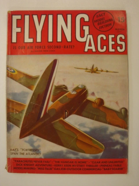 FLYING ACES MAR 1941: Grumman F3F, Miss Tillie Model, Role Of The ...