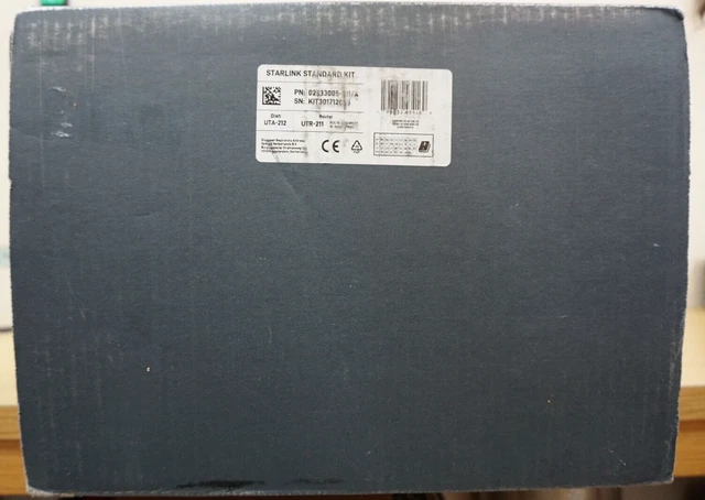 STARLINK V2 SATELLITE Standard Kit Dish Uta-212 W/Router Utr-211 ...