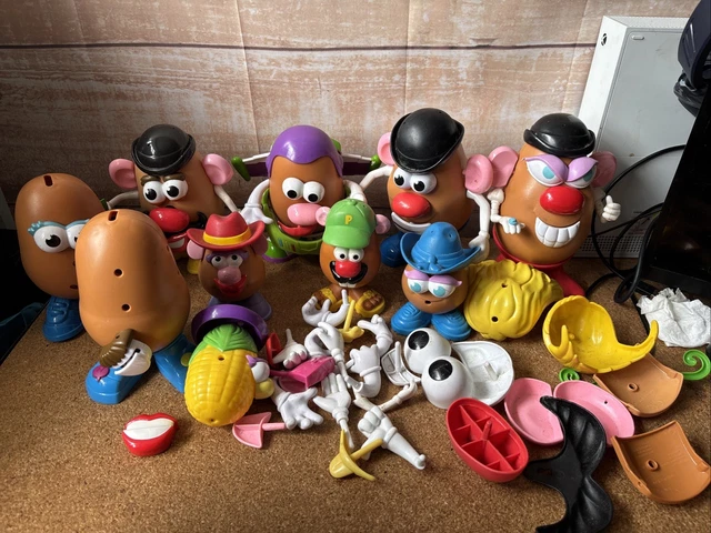 MR POTATO HEAD Large Bundle including Vintage & Modern Pieces Hasbro ...