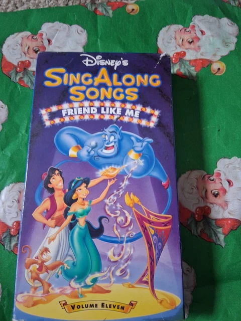 DISNEYS SING ALONG Songs - Aladdin: Friends Like Me (VHS, 1993) £5.15 ...