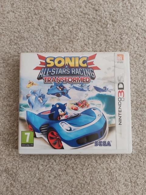 NINTENDO 3DS GAME Sonic & All Stars Racing Transformed Boxed with ...