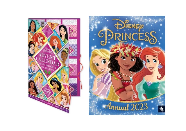DISNEY PRINCESS ANNUAL 2023 and Storybook Collection Advent Calendar ...
