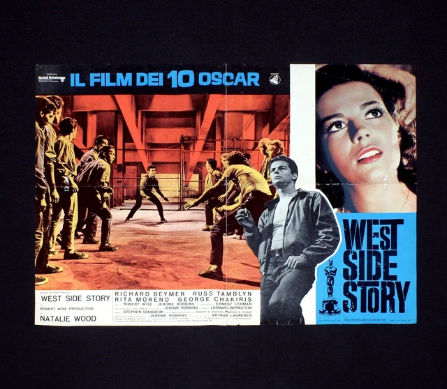 WEST SIDE STORY manifesto poster Natalie Wood Robert Wise Musical ...