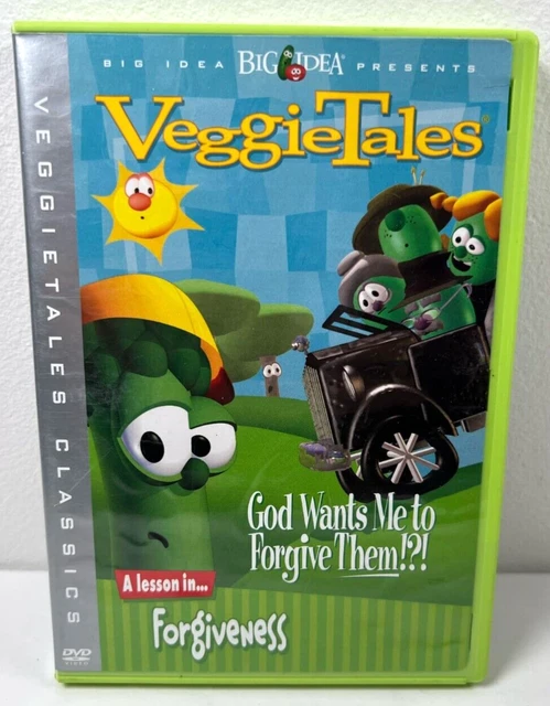 VEGGIETALES CLASSICS - God Wants Me to Forgive Them? DVD $19.99 ...