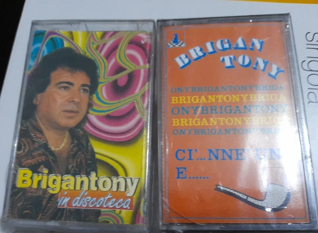 MUSICASSETTE MC BRIGANTONY IN DISCOTECA BRIGAN TONY NUOVA RARE VINTAGE ...