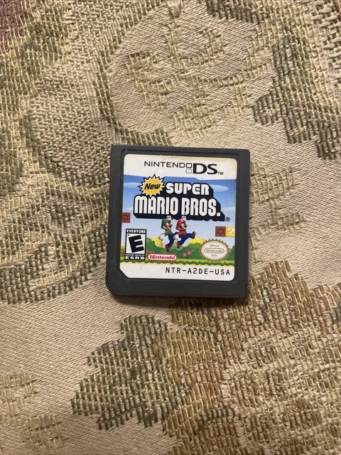 NEW SUPER MARIO Bros. (Nintendo DS, 2006) Authentic Complete In Box ...