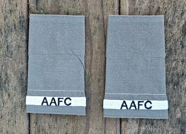 ROYAL AUSTRALIAN AIR Force Cadets RAAF AAFC Rank slides EUR 6,15 ...