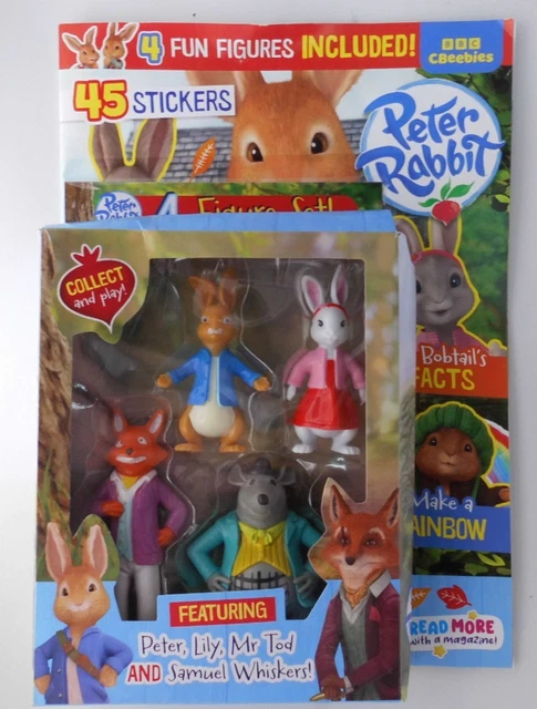 PETER RABBIT RIVISTA #104 2025 Colorare, Puzzle + 45 Adesivi & 4 ...