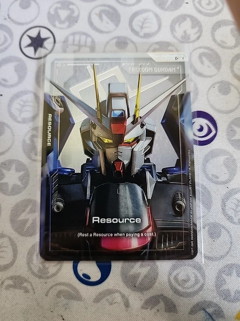 GUNDAM CARD GAME Resource Freedom Gundam C+ Newtype Rising GD01 R-008 Parallel £8.86 - PicClick UK