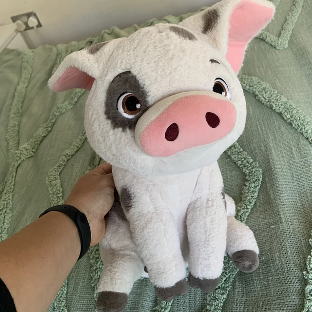 DISNEY STORE MOANA Pua Pig Plush Soft Toy 14” Official VGC Medium VGC £ ...