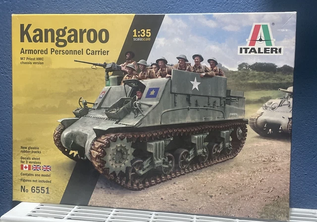 ITALERI 1/35 SCALE WW2 Allied KANGAROO model kit NEW Canada UK M7 ...