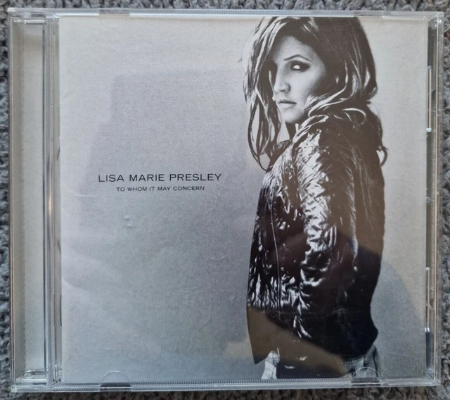 LISA MARIE PRESLEY - To whom it may concern**ENHANCED CD ALBUM**U.S ...