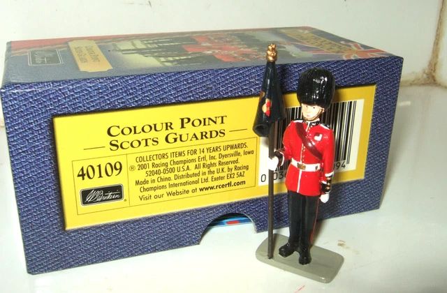 BRITAINS 40109 TROOPING the Colour Range, Colour Point Scots Guards in ...
