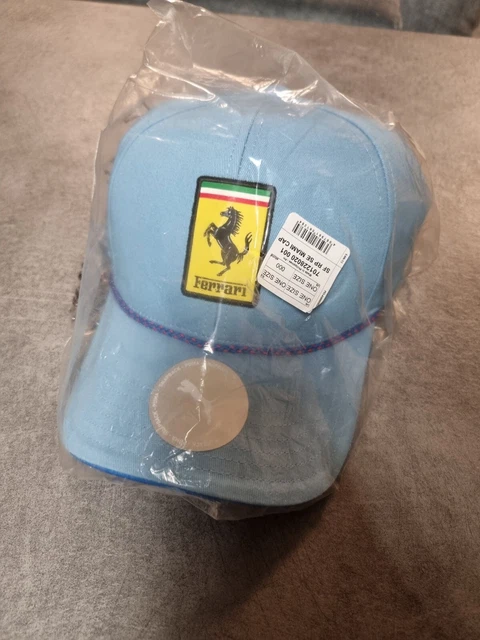 2024 F1 MIAMI FERRARI Edizione Limitata Cappello Blu Miami Formula 1 ...