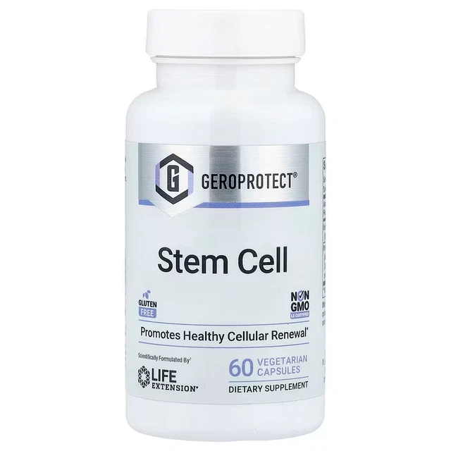 LIFE EXTENSION, GEROPROTECT, Stem Cell, 60 caps, Expiry: 05/2027 £44.99 ...