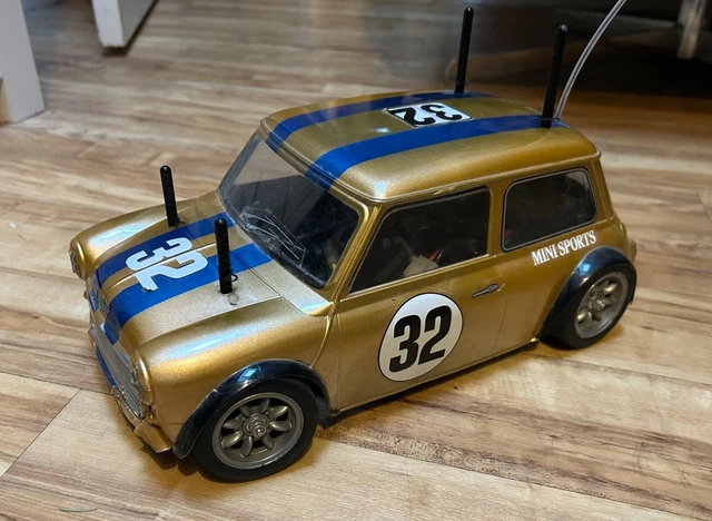 TAMIYA RC MINI Cooper Racing M-05 and Acoms RC transmitter & receiver £ ...