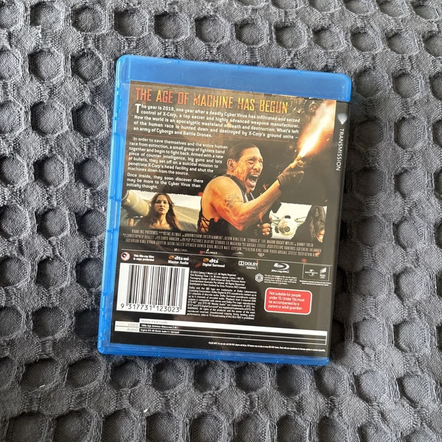 CYBORG X BLU Ray Region B Eve Mauro Danny Trejo Rocky Myers Action ...