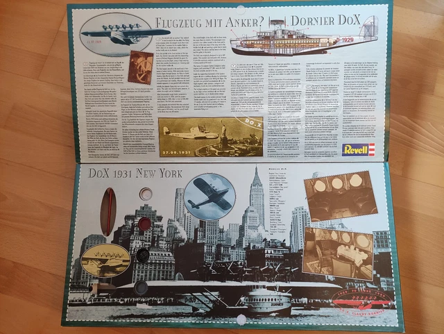 REVELL 05741 BAUSATZ 1:144 Flugboot Dornier Do X Set OVP incl. Poster ...