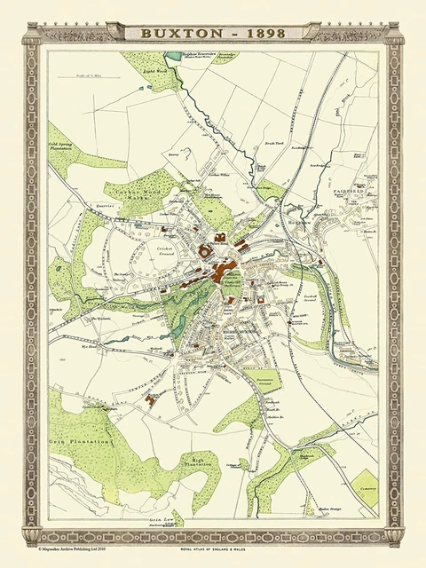 BUXTON 1898 CARTE Royal Atlas Collection 1000 Pièce Jigsaw 690mm x 480mm (JG) EUR 25,34 ...