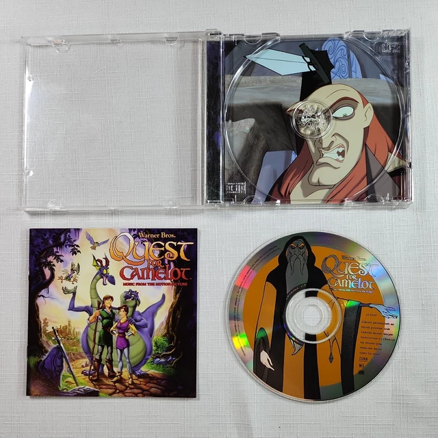 QUEST FOR CAMELOT soundtrack CD Steve Perry $15.00 - PicClick CA