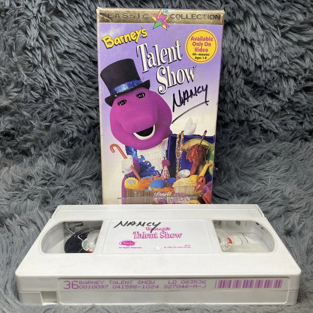 BARNEYS TALENT SHOW VHS Tape 1996 Barney Home Video Classic Collection ...