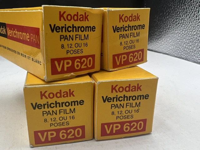 KODAK VP 620 Verichrome Pan Black White Panchromatic Film Exp Dec 1977 ...