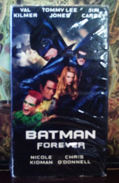 * 1995 VHS Movie Tim Burton Batman Forever Warner Bros. $5.99 - PicClick CA