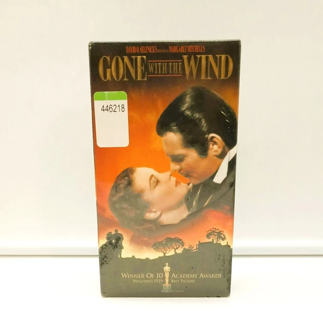 GONE WITH THE Wind VHS Box Set. 1998 Movie New Factory Sealed 2 Tape ...