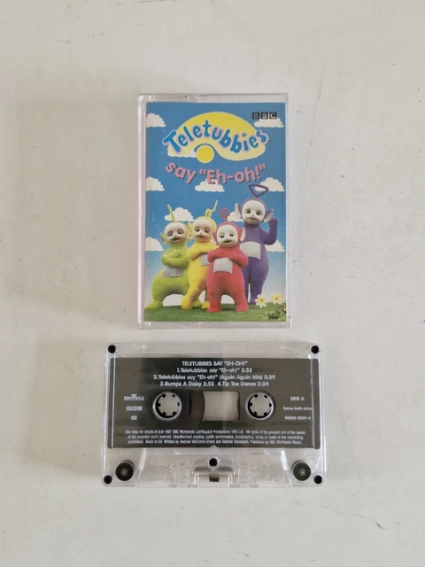 TELETUBBIES SINGLE CASSETTE Tape "Say Eh-oh" £8.99 - PicClick UK