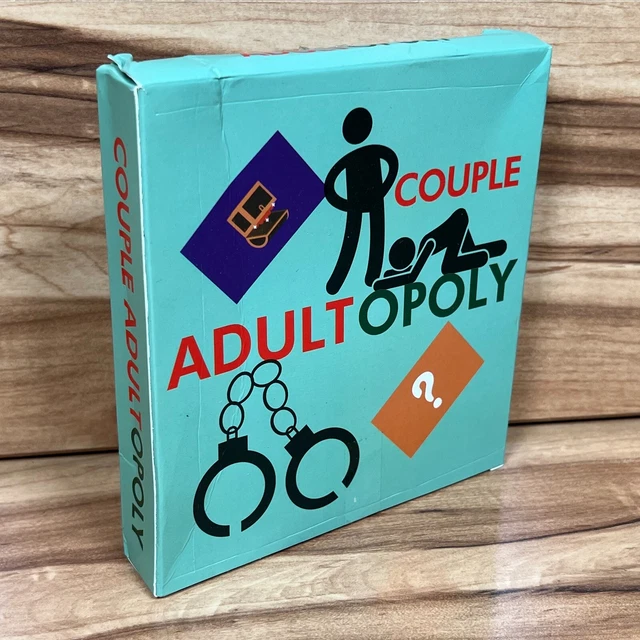 ADULTOPOLY - MONOPOLY For Adults. Spicy Game, Couples Date Night ...