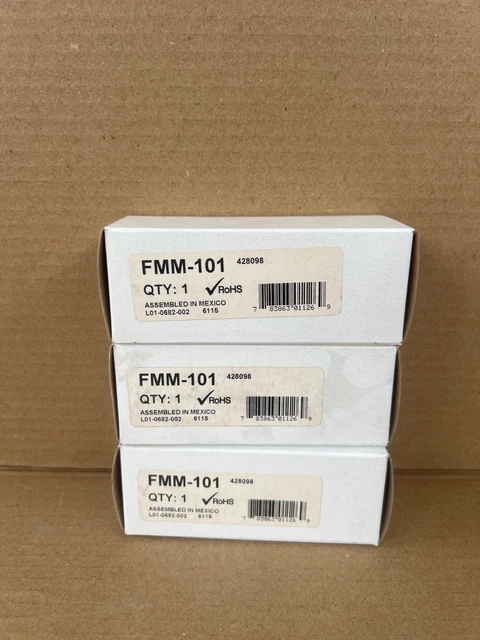 NOTIFIER FMM-101 ADDRESSABLE Monitor Module Fire Alarm (lot 3 pcs ) £89 ...