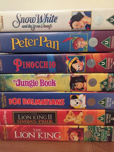VHS VIDEOS - 7 x Walt Disney Classics on VHS - Good Condition £10.00 ...