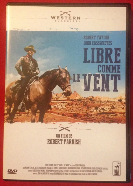 DVD - WESTERN - LIBRE COMME LE VENT - Robert PARRISH - Robert TAYLOR ...