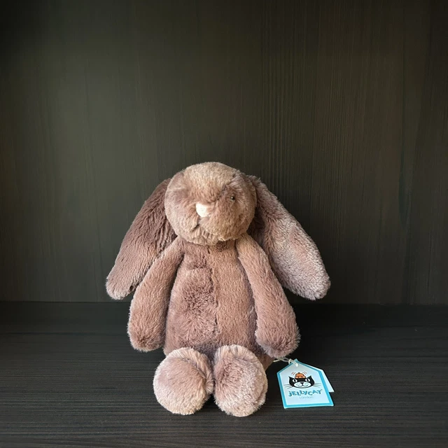 JELLYCAT BASHFUL FUDGE Bunny Small - RARE - New w/ Tags - Free & Fast ...