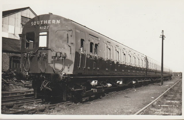 4-SUB 4127 EASTLEIGH c1940s SOUTHERN ELECTRIC RAILWAY PHOTOGRAPH £1.50 ...