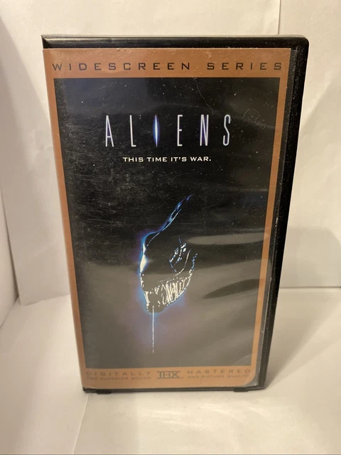 ALIENS VHS, 1997, Widescreen Series Sigourney Weaver THX Rare Sci-Fi ...