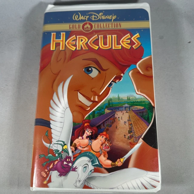 HERCULES VHS WALT Disney Gold Classic Collection G Animated Musical ...