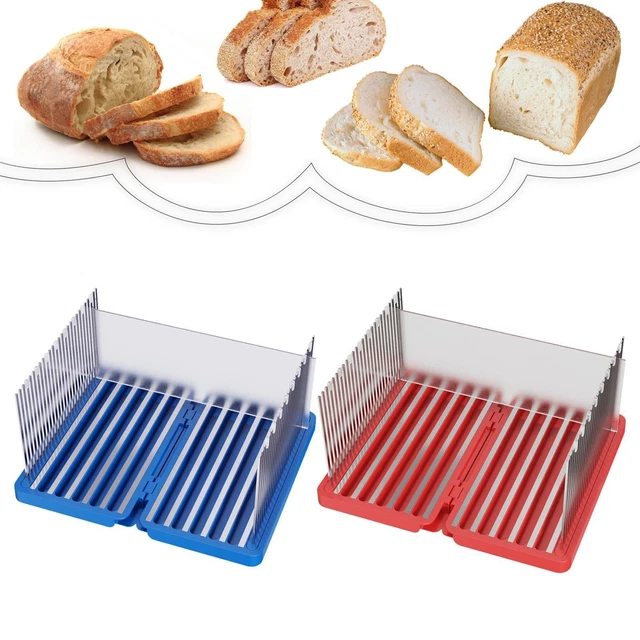 LOAF SANDWICH SLICE Bread with Crumb Tray Compact Baking Tool Toast ...