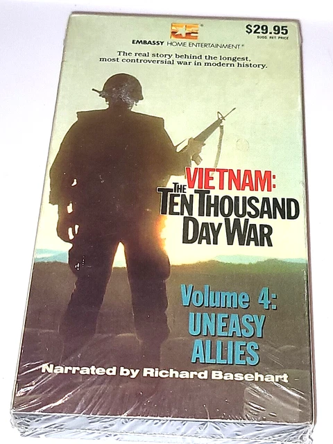 VIETNAM: THE TEN Thousand Day War Vol 4 Uneasy Allies NEW/SEALED ...