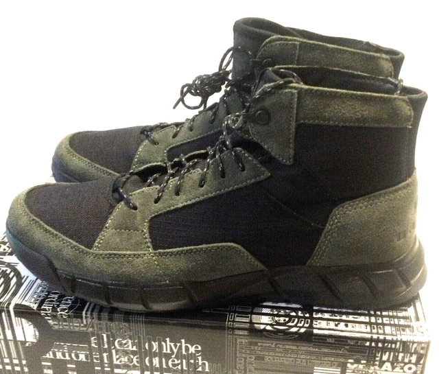 NEW OAKLEY MEN'S 11 URBAN EXPLORER MID SHOES Black w/ Dark Brush Hiking ...