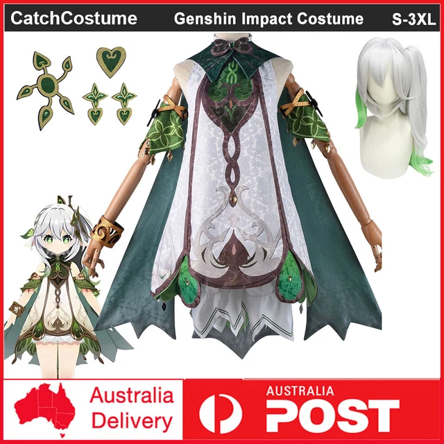GENSHIN IMPACT NAHIDA Cosplay Costume Halloween Carnival Suit Outfit Fancy Dress $102.59 ...