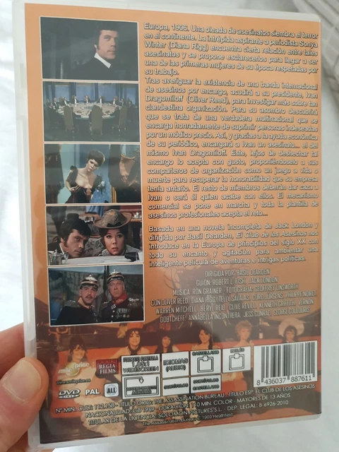 THE ASSASSINATION BUREAU Oliver Reed Diana Rigg (1969) SPANISH IMPORT ...