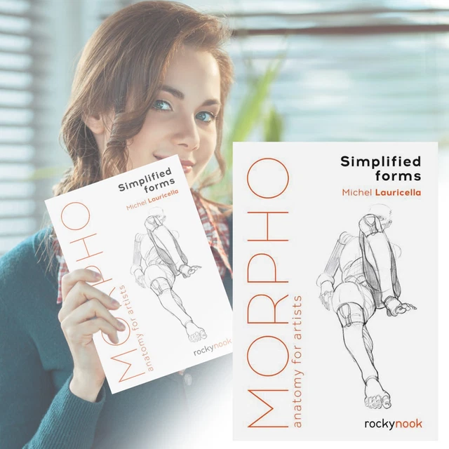 MORPHO : SIMPLIFIED Forms Anatomy For Artists Book (Paperback) £15.29 ...