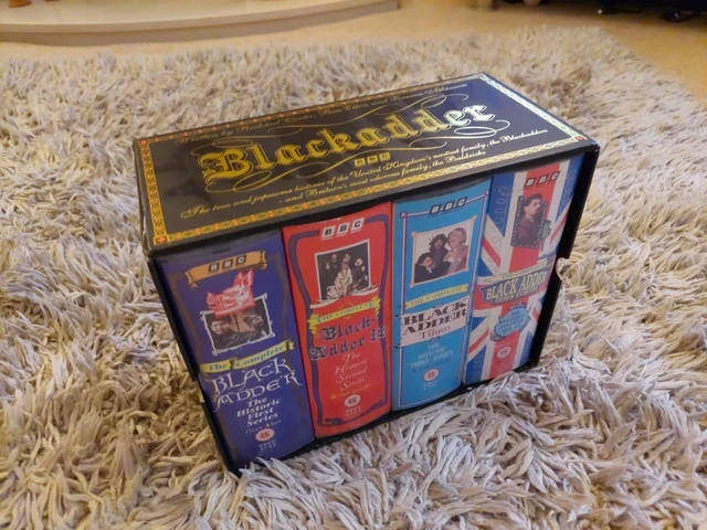 BLACKADDER VHS WHOLE series box set £17.00 - PicClick UK