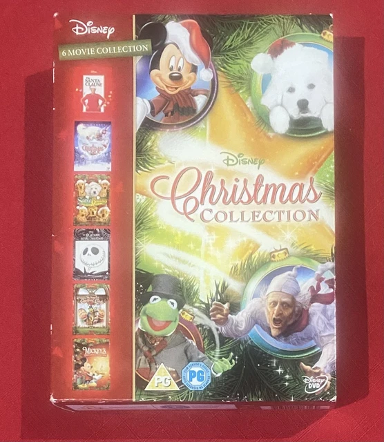 DISNEY CHRISTMAS COLLECTION 6 Movie Box Set [DVD] [1995] £3.83 ...