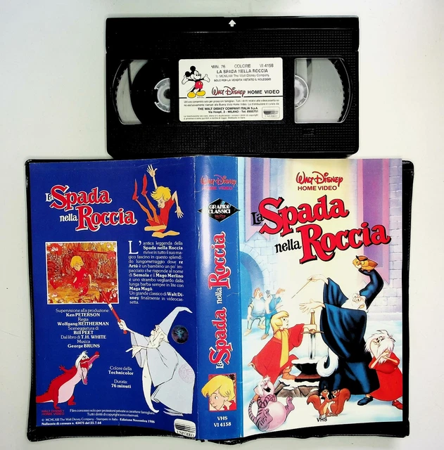 LA SPADA NELLA ROCCIA - VHS Disney Home Video (1986) EUR 16,90 ...