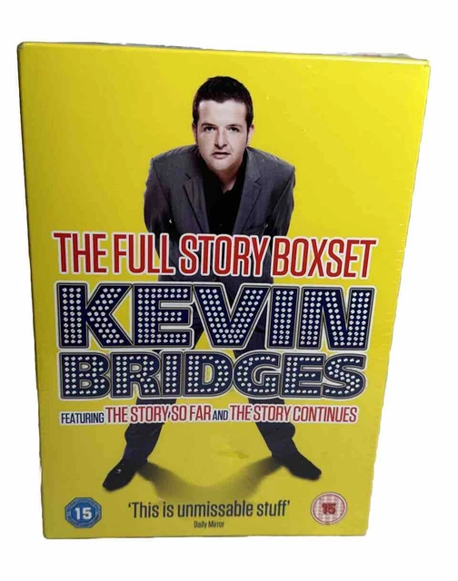 KEVIN BRIDGES DVD Boxset The Full Story, 2 x DVDs, Stand Up Comedy, New ...