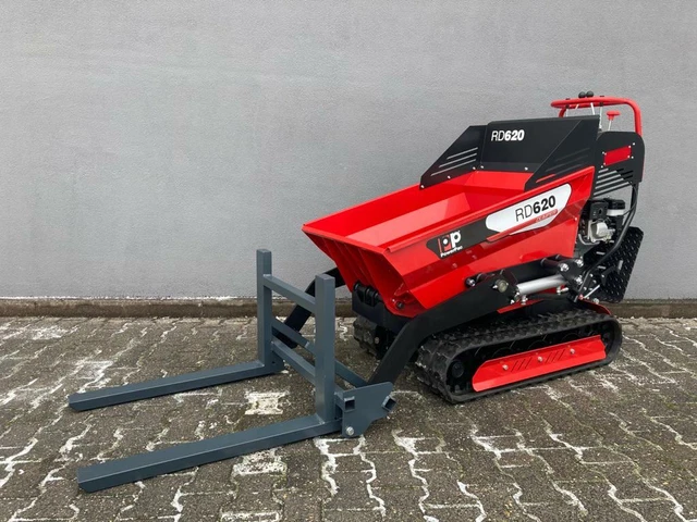 POWERPAC RD620 - Mini Dumper Power Barrow Track Crawler Loader 620 kg ...
