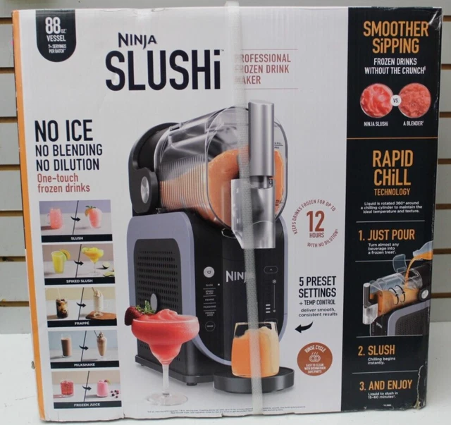 NINJA SLUSHI 5IN1 Professional Frozen Drink Maker FS301 88oz SHIPS FAST ...