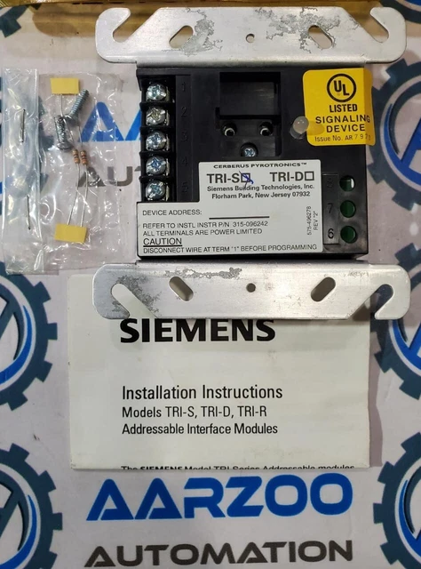 SIEMENS TRI-S SINGLE Input Intelligent Interface Module $252.96 - PicClick
